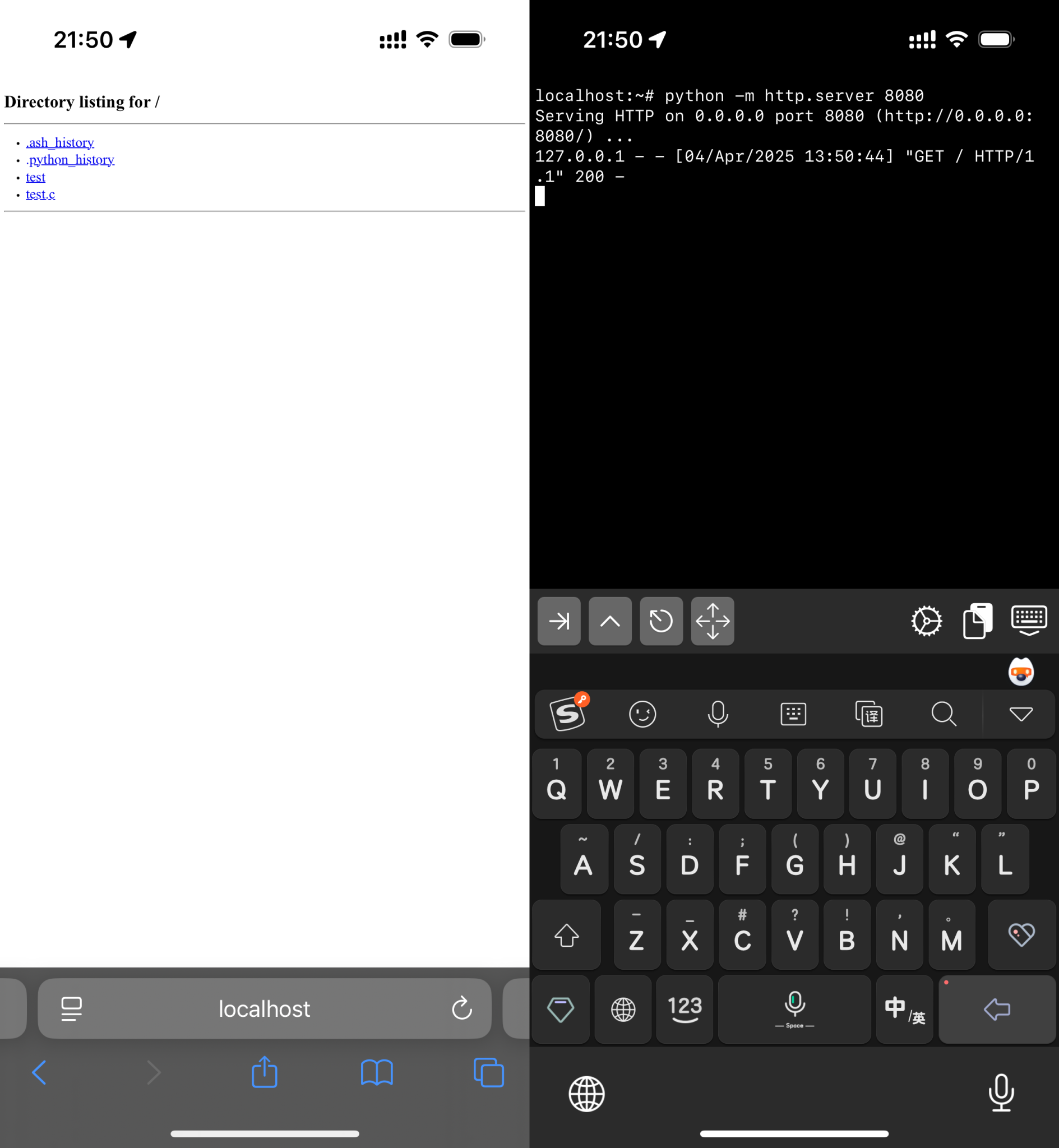IOS通过 iSh 使用的 Alpine Linux 环境的契机和方法 – Wonview